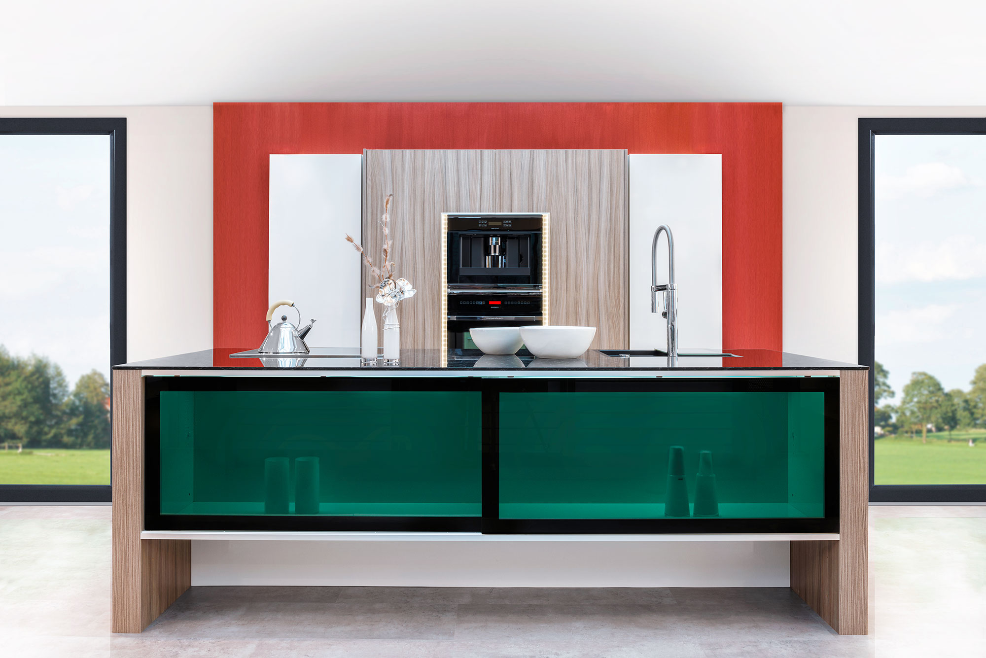 Grüne Küche – Deutsche Küchen ab Werk Mallorca Ibiza Menorca Deutschland